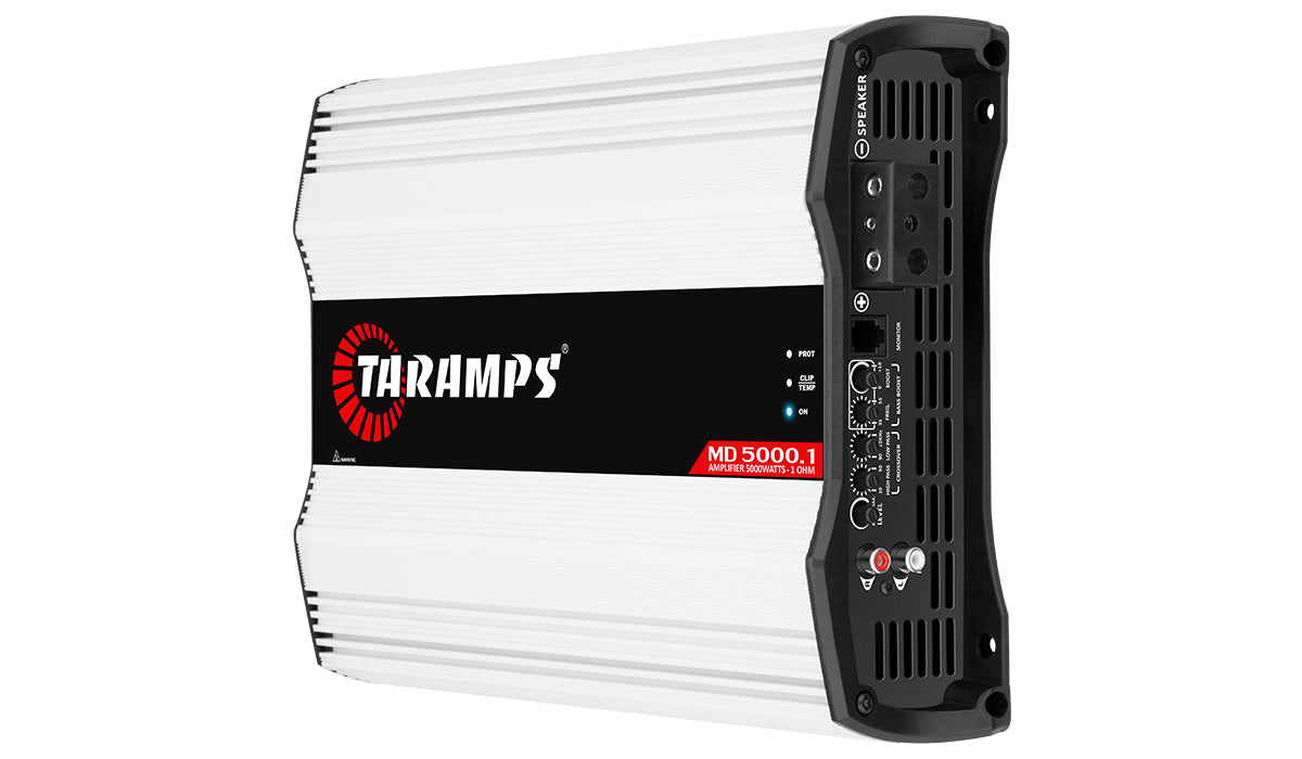 MD 5000.1 – 1 OHM Class D Taramps Amplifier (1 Channel of 5000 Watts R ...